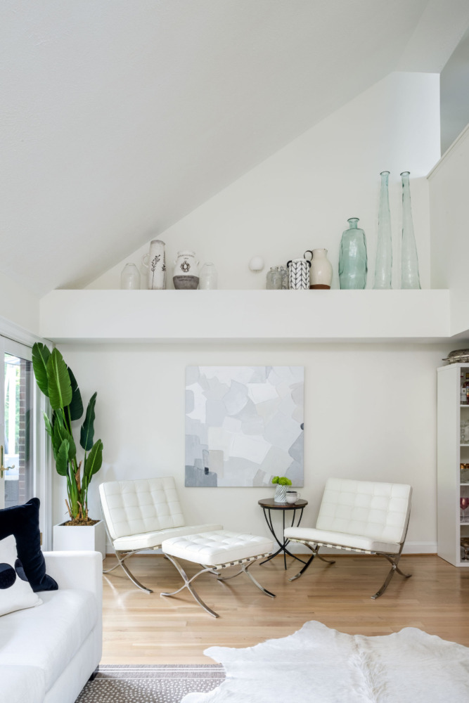 Modern Lake House in Reston, Virginia - Margery Wedderburn Interiors